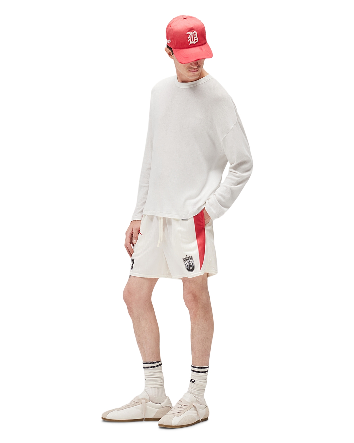 REPRESENT Represent Printed Spike Football Shorts